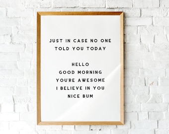 Good Morning Eyes up Hearts up Minds Sharp Compassion on Full - Etsy