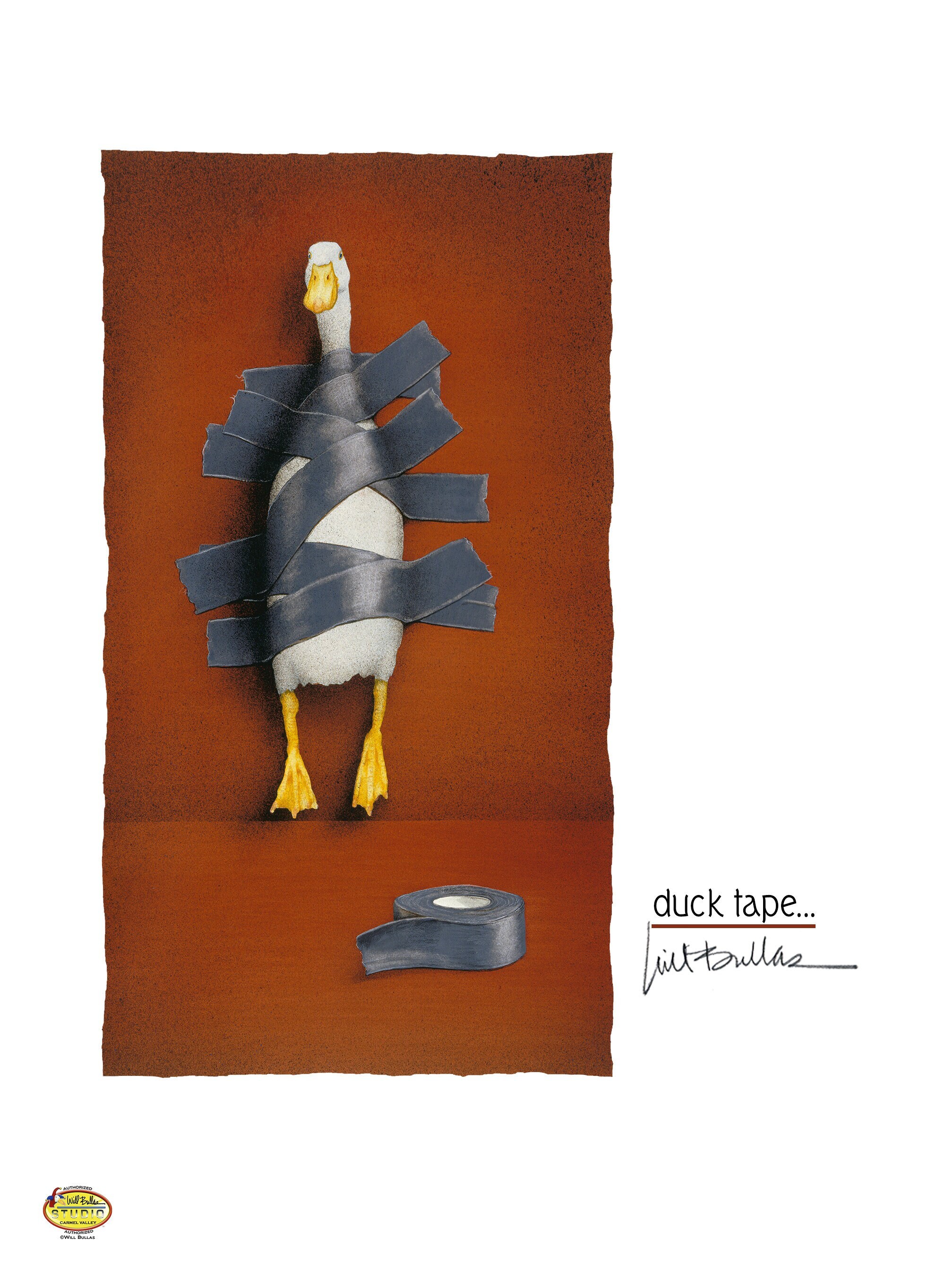 Duck Tape... Art Print - Etsy