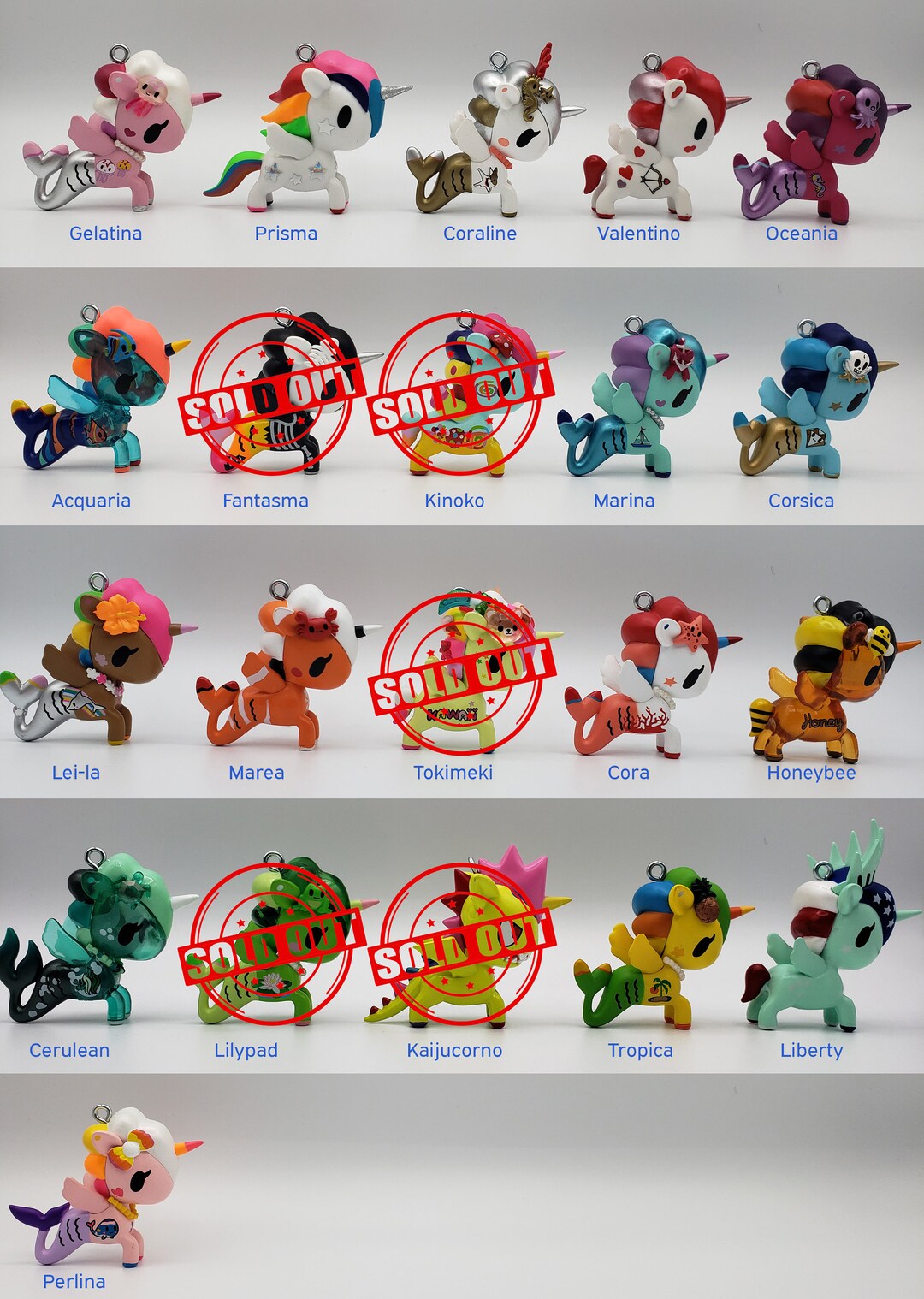 Tokidoki Custom Keychains - Etsy