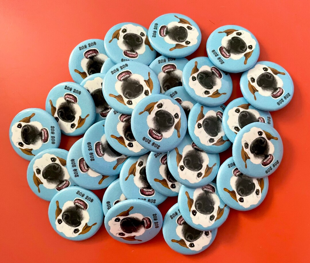 1 Inch Button/pin Gus Gus - Etsy