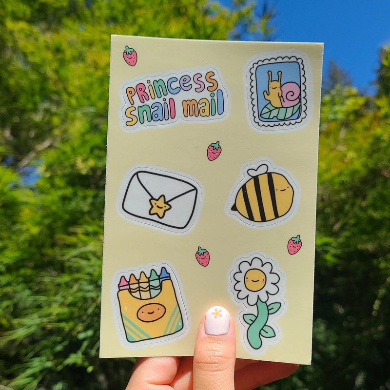 Snail Mail Stickers - Etsy