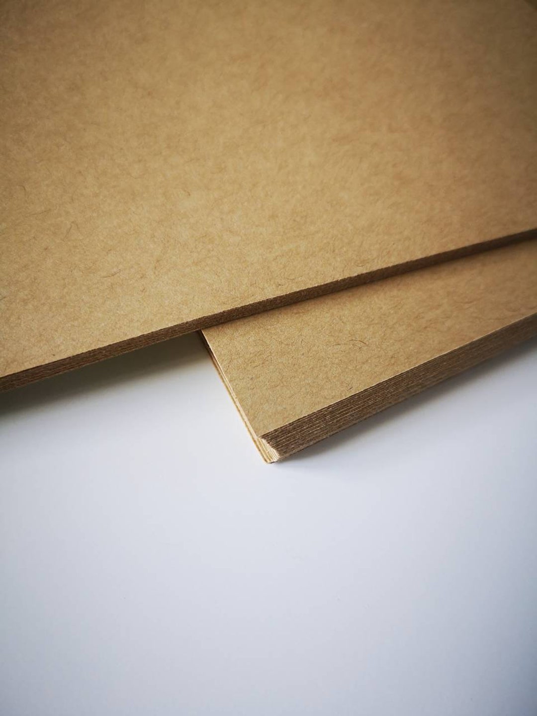 Printable Kraft Sticker Paper Labels A5 Light Manilla Brown 5 Sheets - Etsy
