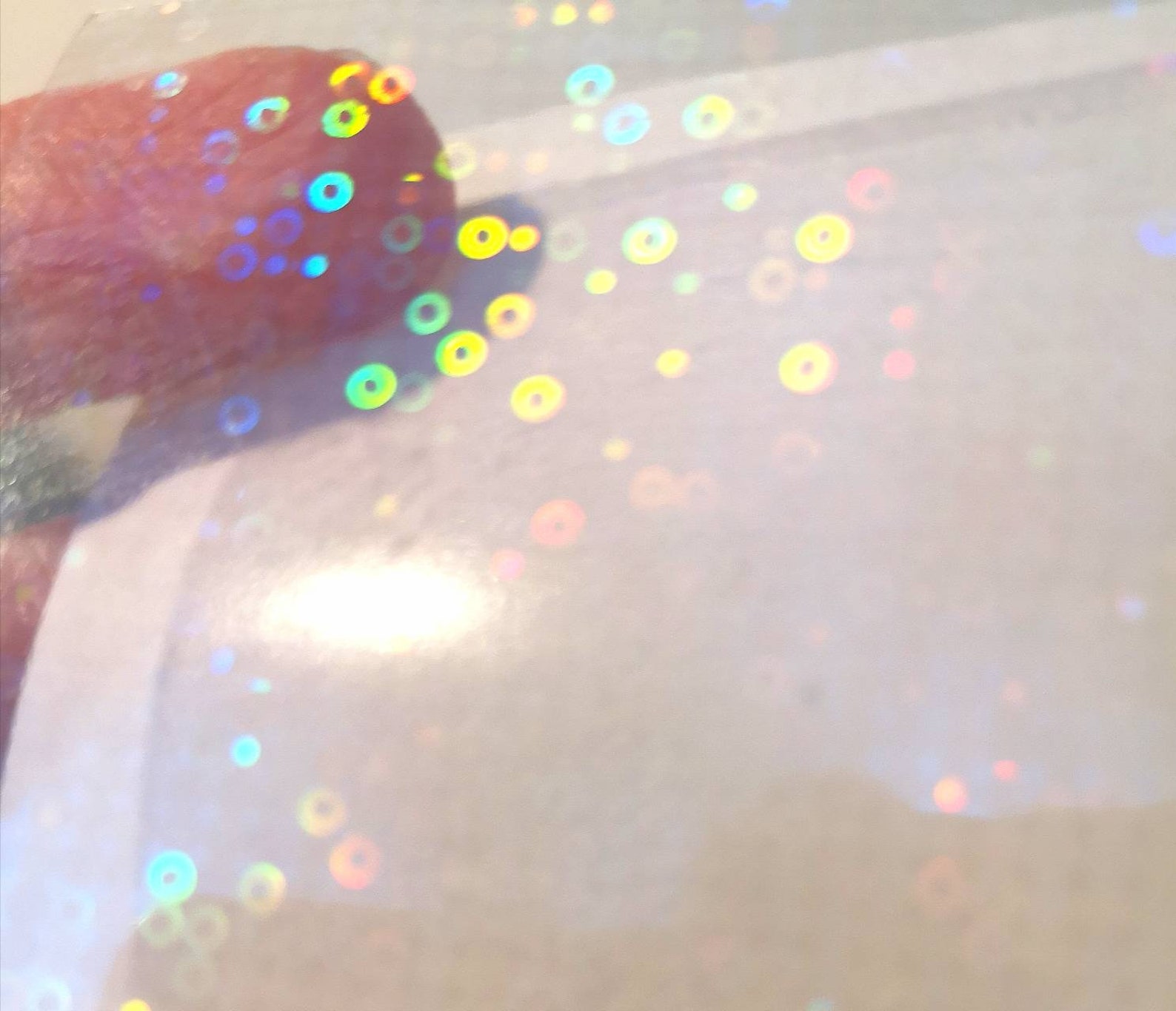 A4 MIX 5 Transparent Holographic Sticker Paper Sheet Clear - Etsy UK