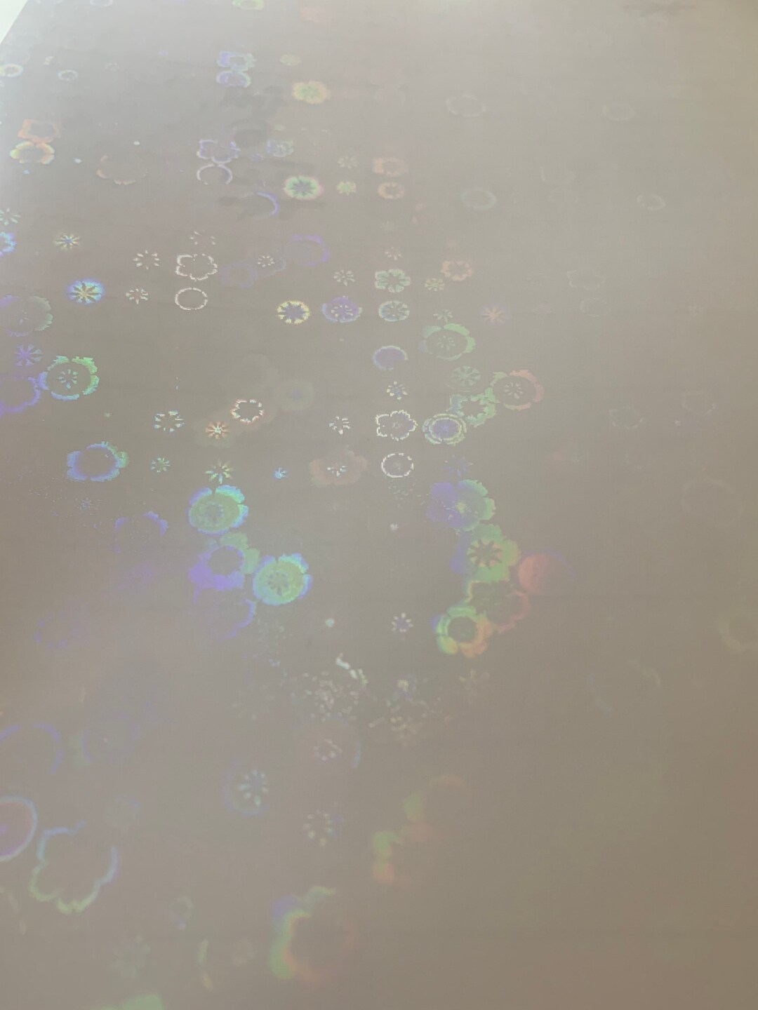 Petal A4 Holographic Overlay Laminate Cold Lamination Film PET Vinyl ...