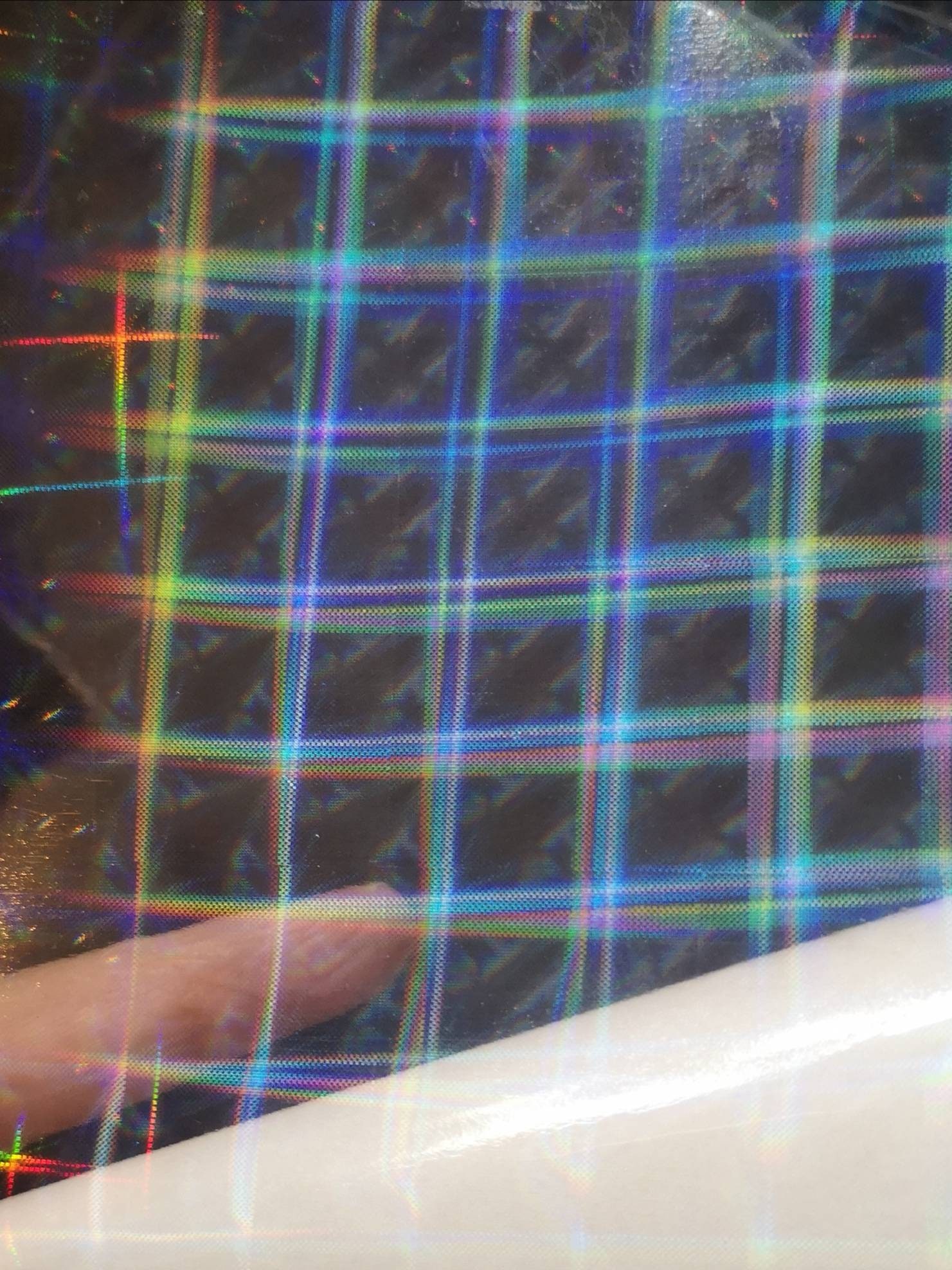 Transparent Sticker Sheet Clear Self-Adhesive Vinyl Overlay Cold ...