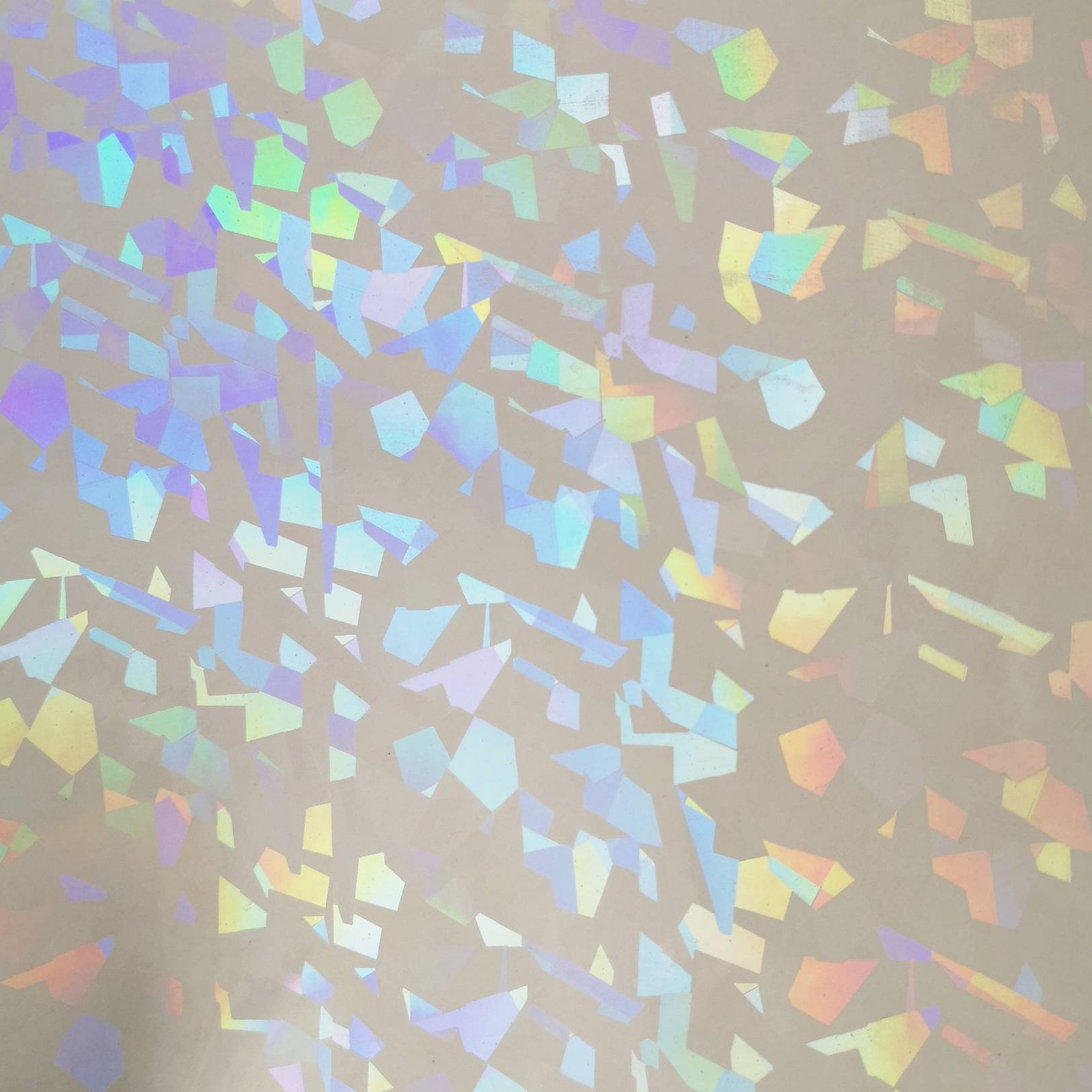 Wholesale Cracked Ice Holographic Laminate Overlay A4 Sticker | Etsy