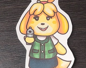 Isabelle Sticker - Etsy