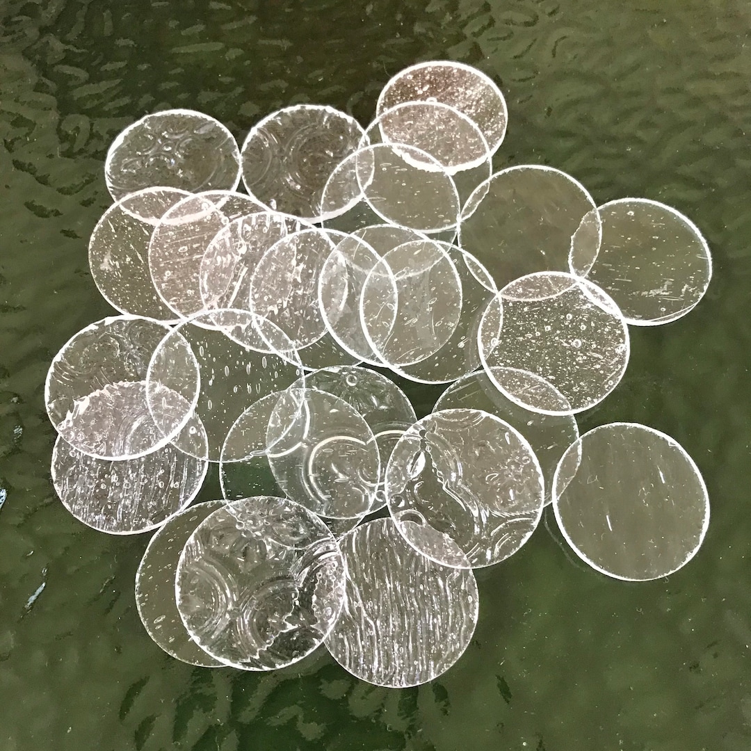 Stained Glass Precut Circles You'll Love Discover the Clear Texture ...