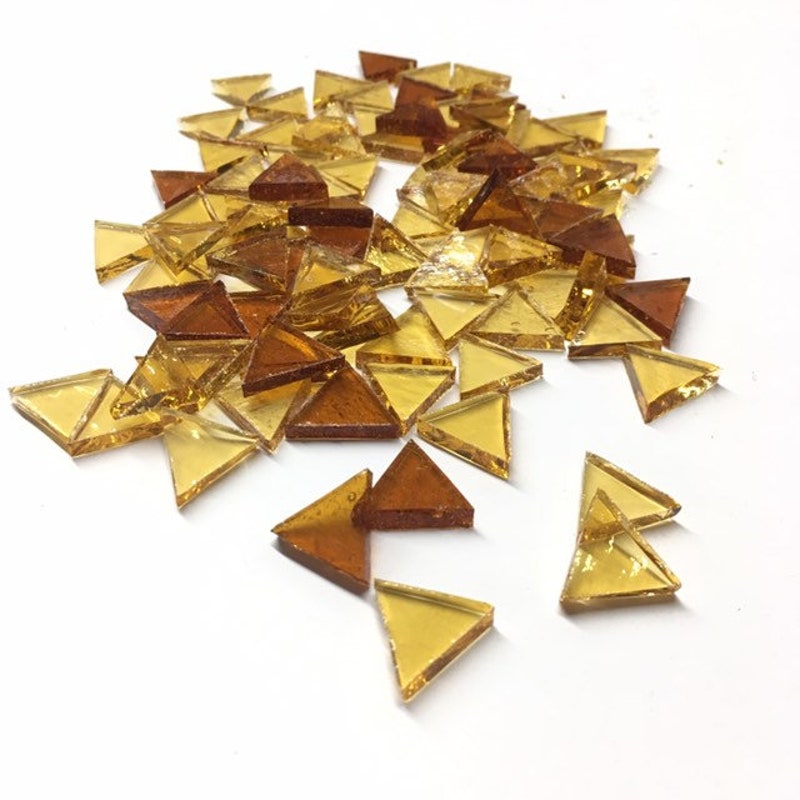 Stained Glass Triangle - Etsy