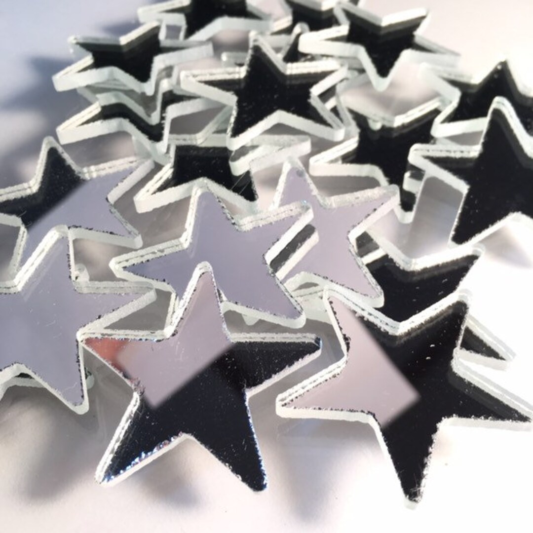 Mirror Precut Stars You'll Love Discover the Beautiful Mirrored Glass ...