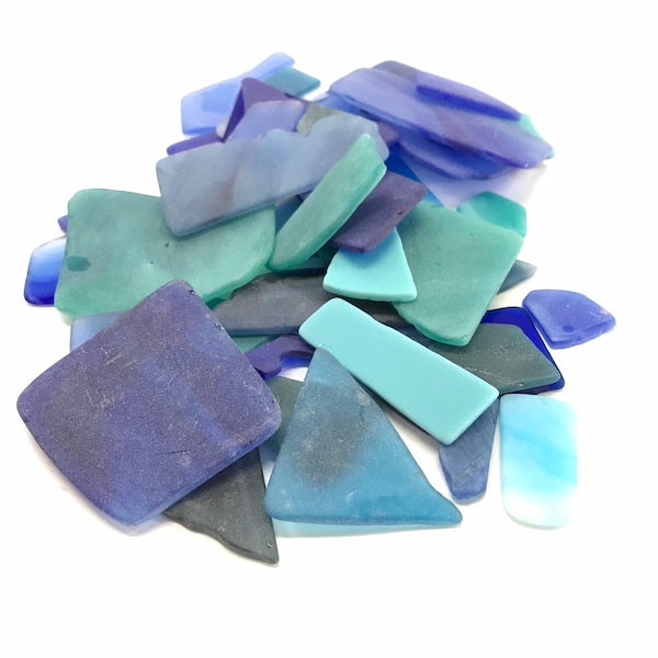 Tumbled Glass - Etsy