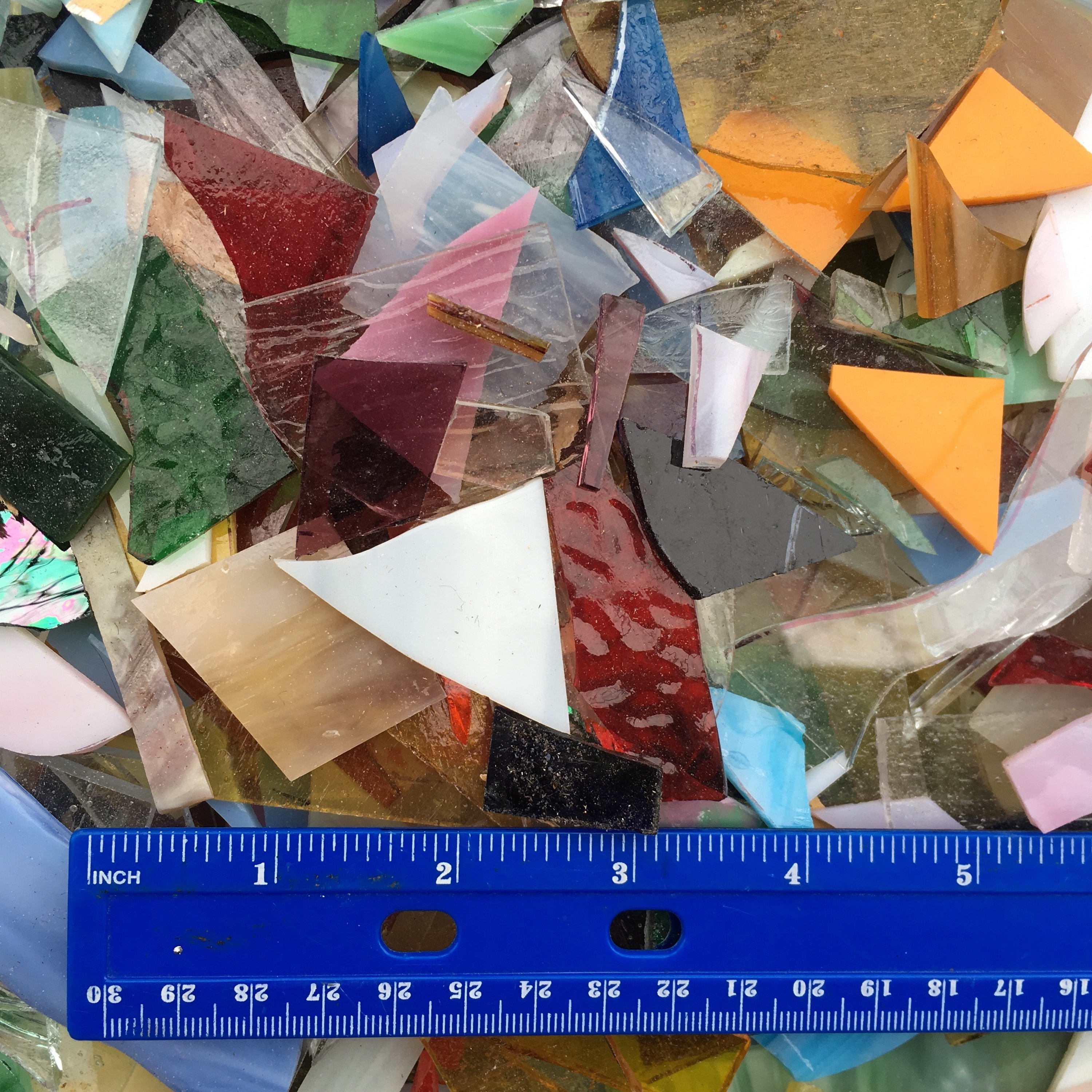 Colored Scrap Stained Glass You'll Love. - Etsy