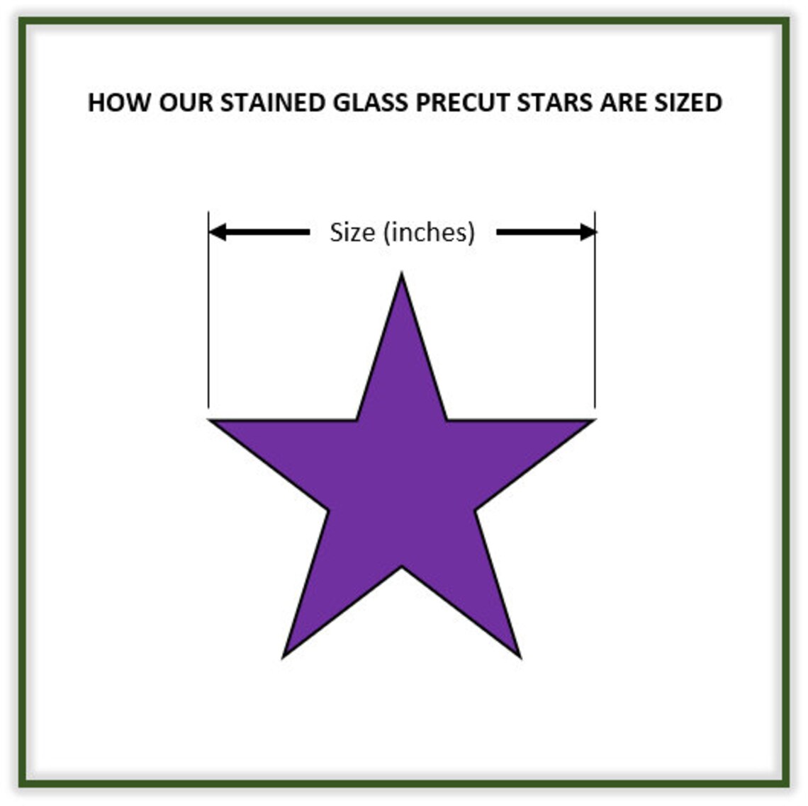 Stained Glass Precut Stars You'll Love Discover the | Etsy