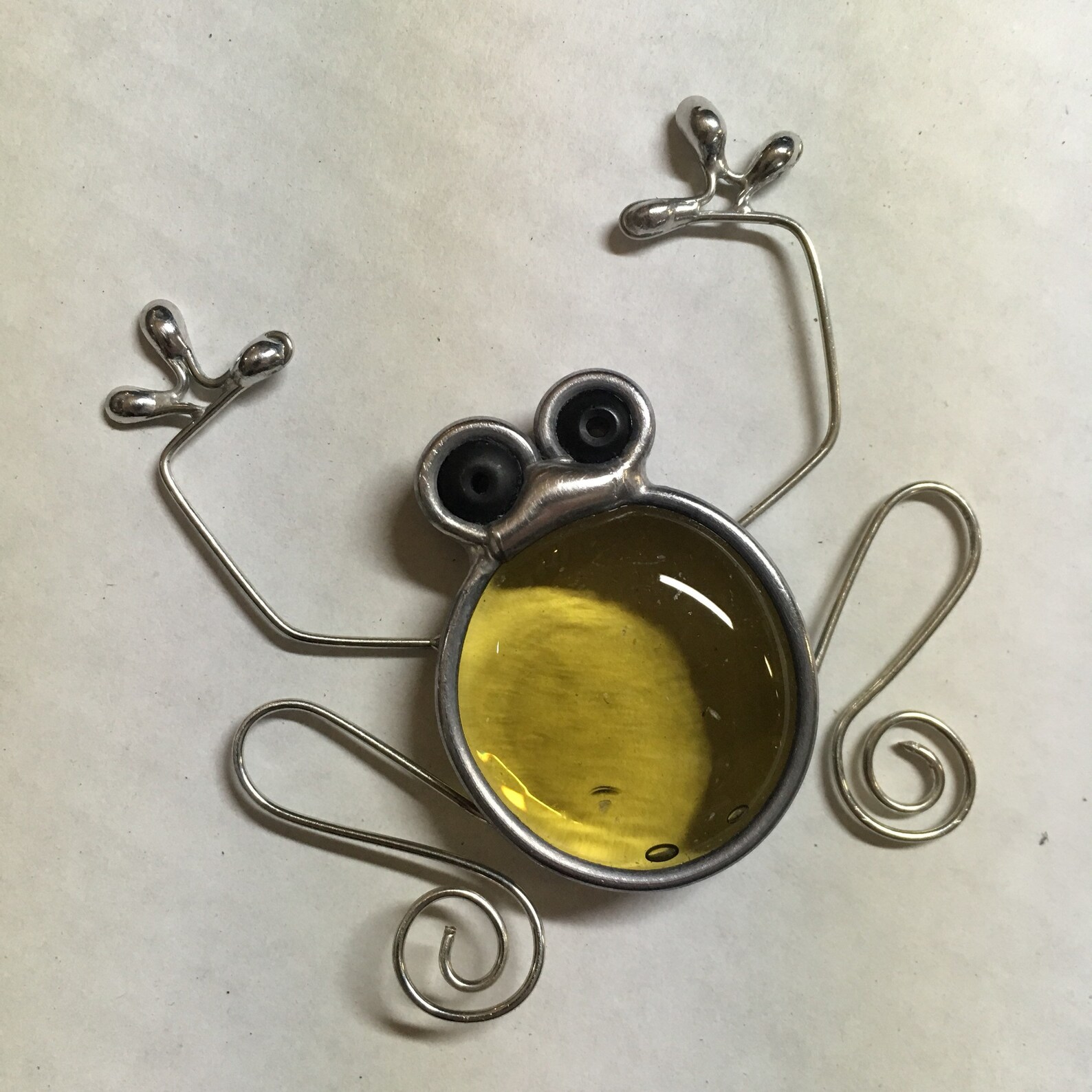 Glass Frog Suncatcher - Etsy