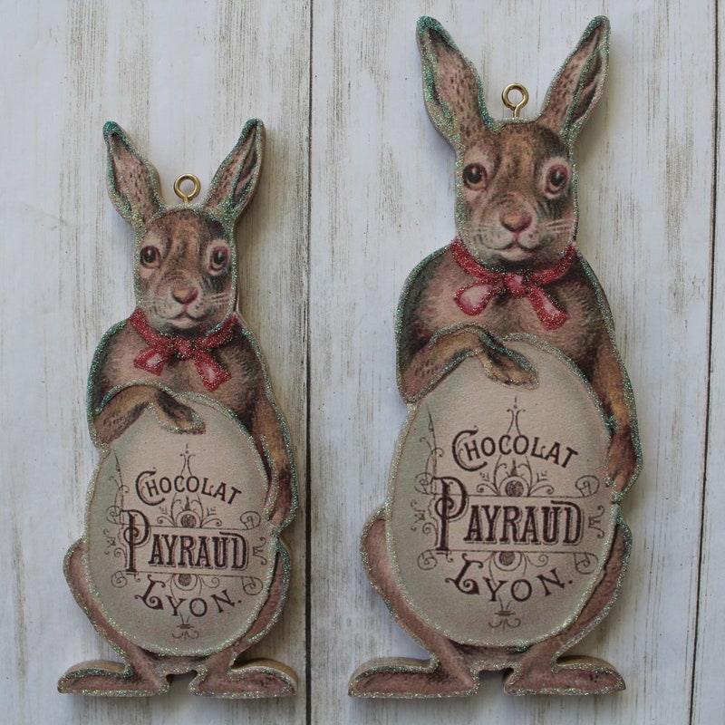 French Rabbit Image - Etsy