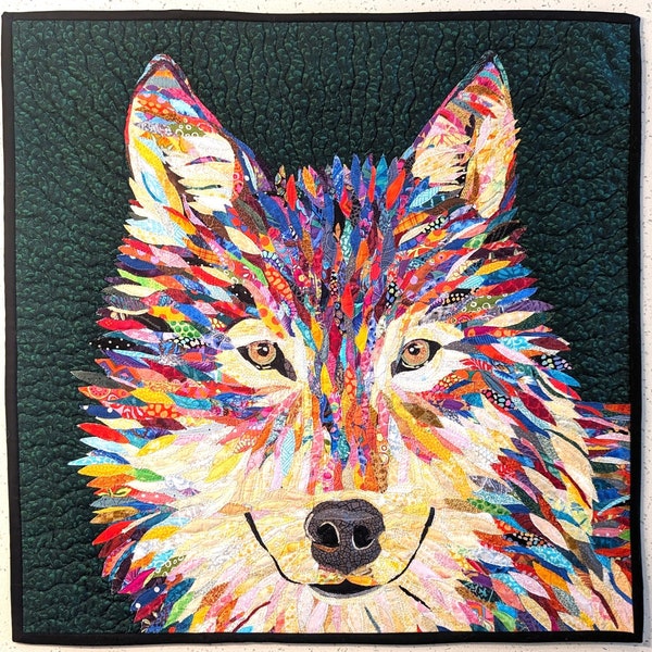Wolf Quilt Pattern - Etsy