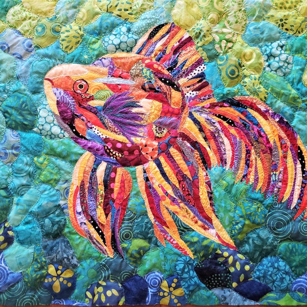 Fish Quilt - Etsy