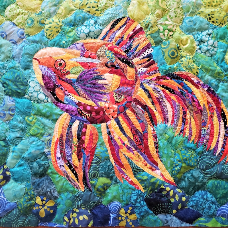 Fish Quilt - Etsy