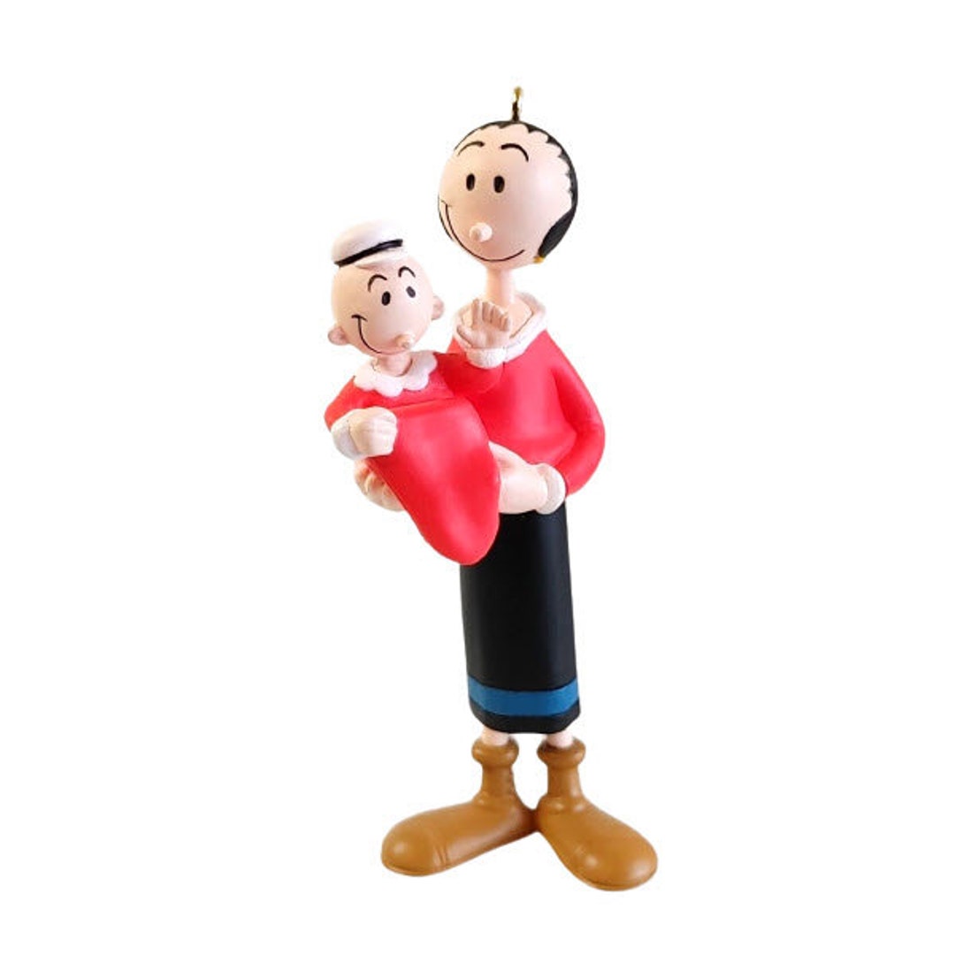 1996 Olive Oyl and Swee' Pea (popeye) Hallmark Keepsake Christmas Tree ...