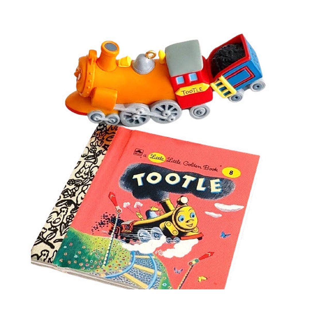 2001 Tootle the Train (with Little Little Golden Book) Hallmark ...
