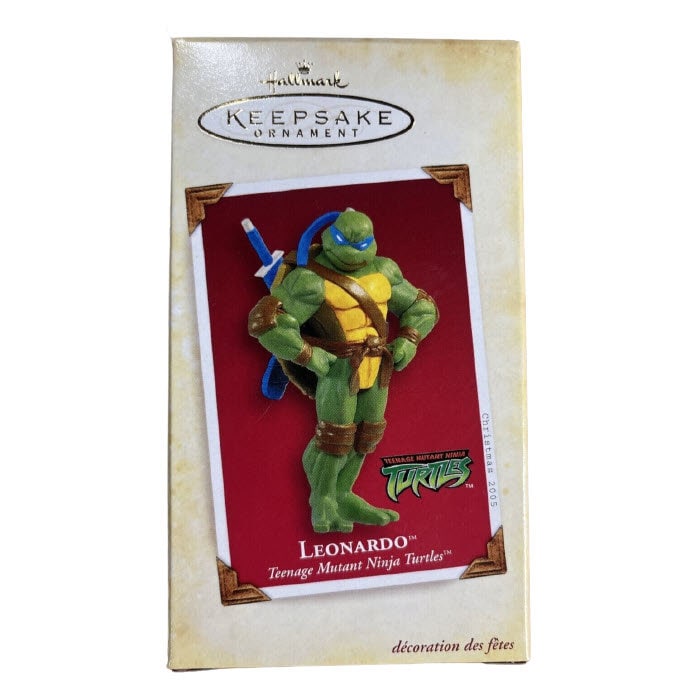 2005 Leonardo teenage Mutant Ninja Turtles Hallmark Keepsake Christmas ...