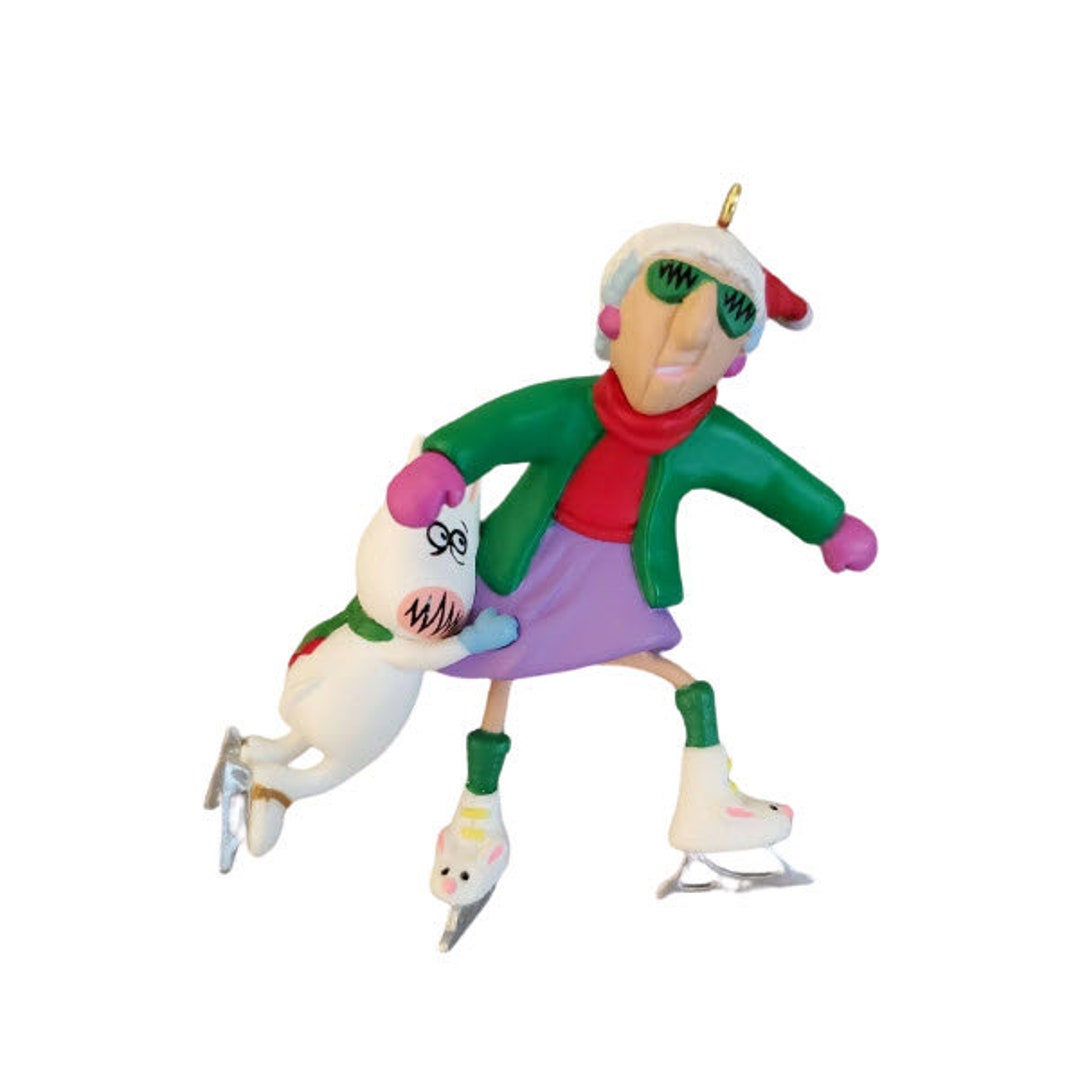 1999 on Thin Ice (maxine) Hallmark Keepsake Christmas Tree Ornament ...