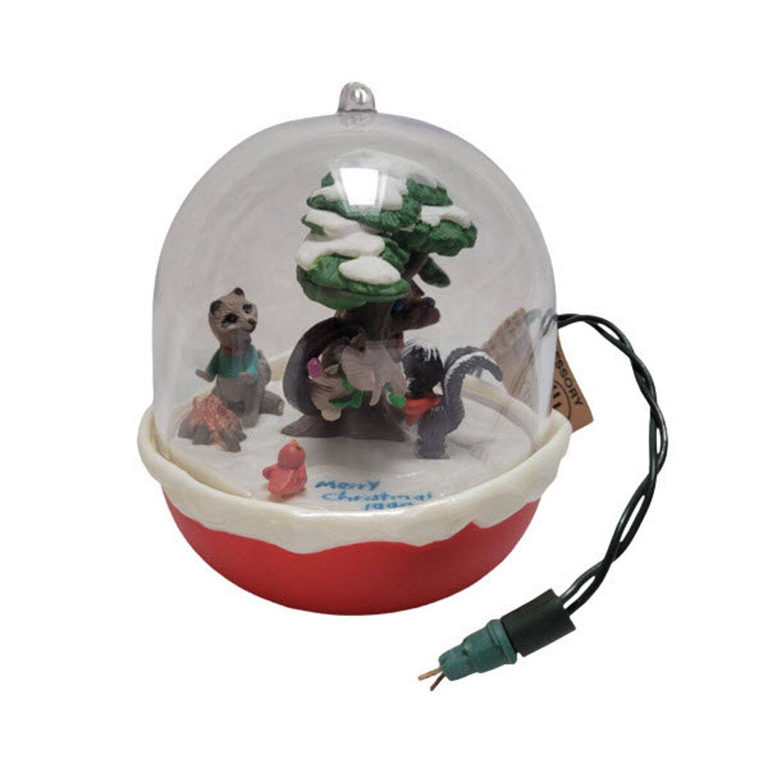 1990 Forest Frolics forest Frolics Hallmark Keepsake Christmas Tree ...