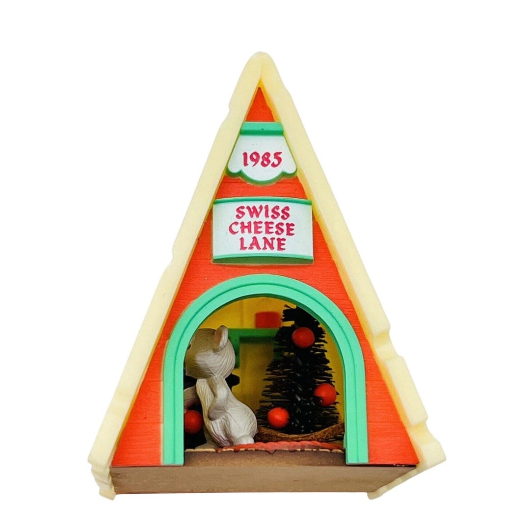 1985 Swiss Cheese Lane (magic) VINTAGE Hallmark Keepsake Collectible ...