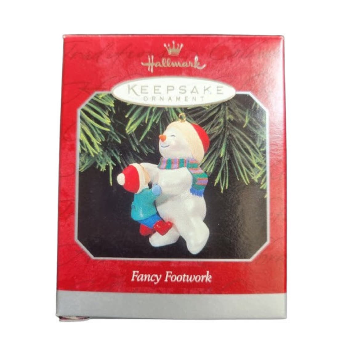 1998 Fancy Footwork (snowmen) Hallmark Keepsake Christmas Tree Ornament ...