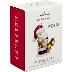 Bell-ringer Snoopy (spotlight on Snoopy) Hallmark Keepsake Christmas ...