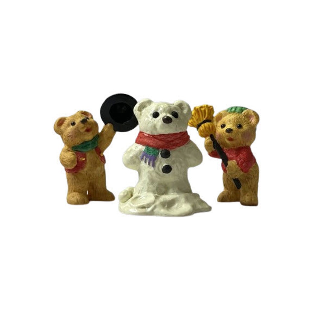 1996 Snowbear Season (snowmen) Hallmark Keepsake Christmas Tree ...