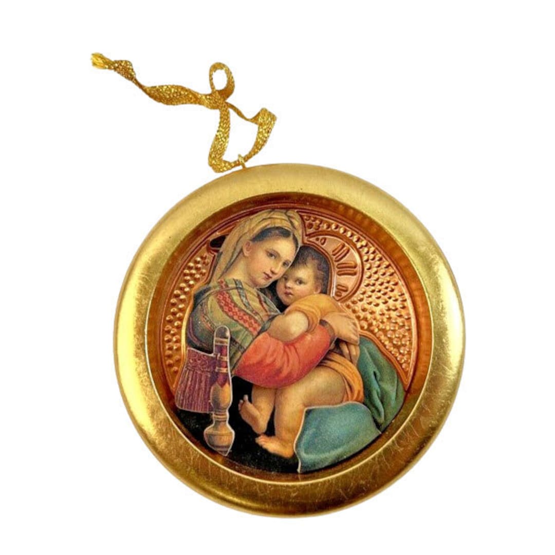 1996 Madonna and Child - Sacred Masterworks (nativity) Hallmark ...