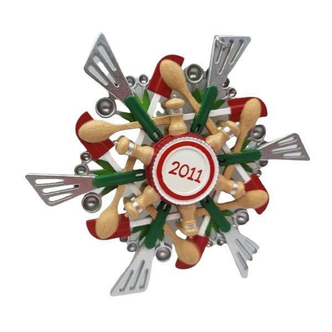 Savory Snowflake (cooking) Hallmark Keepsake Christmas Tree Ornament ...