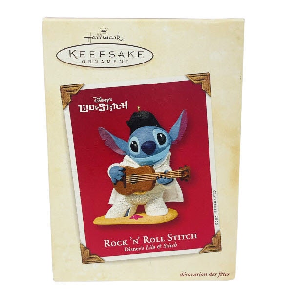 2003 Rock 'N' Roll Stitch (disney's Lilo & Stitch) Hallmark Keepsake ...