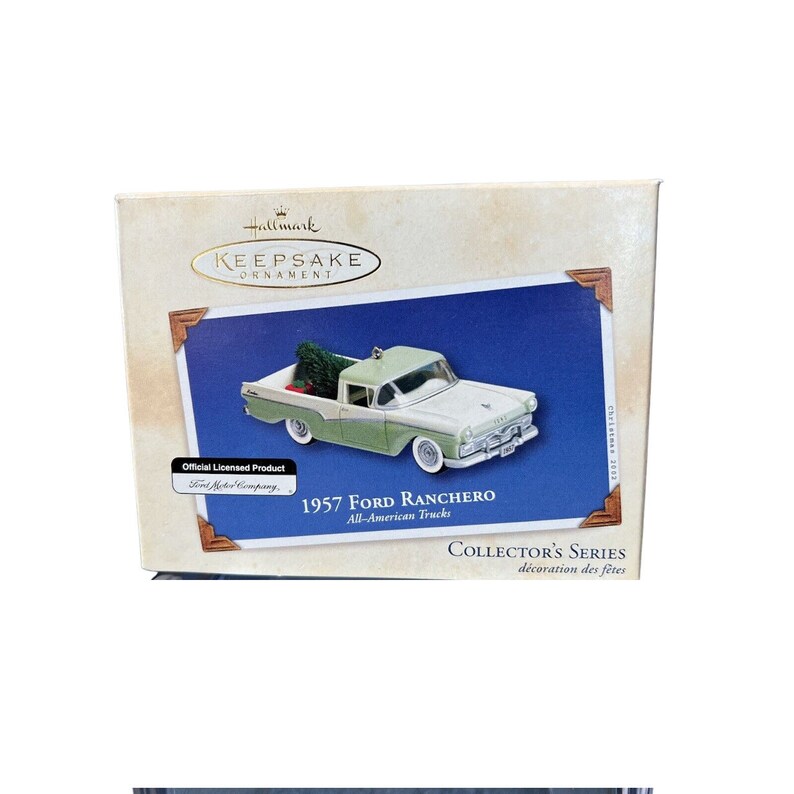 2002 1957 Ford Ranchero Hallmark Keepsake Christmas Tree Ornament ...