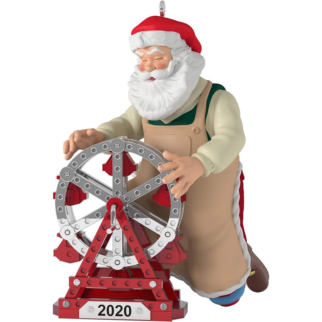 Toymaker Santa (toymaker Santa) Hallmark Keepsake Christmas Tree ...