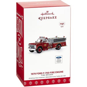 1979 Ford F-700 Fire Engine (fire Brigade) Hallmark Keepsake Christmas ...