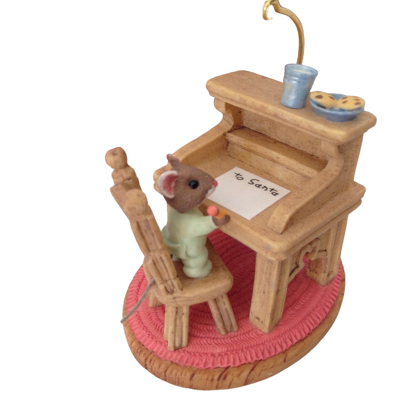 1995 Wish List (mouse) Hallmark Keepsake Christmas Tree Ornament ...
