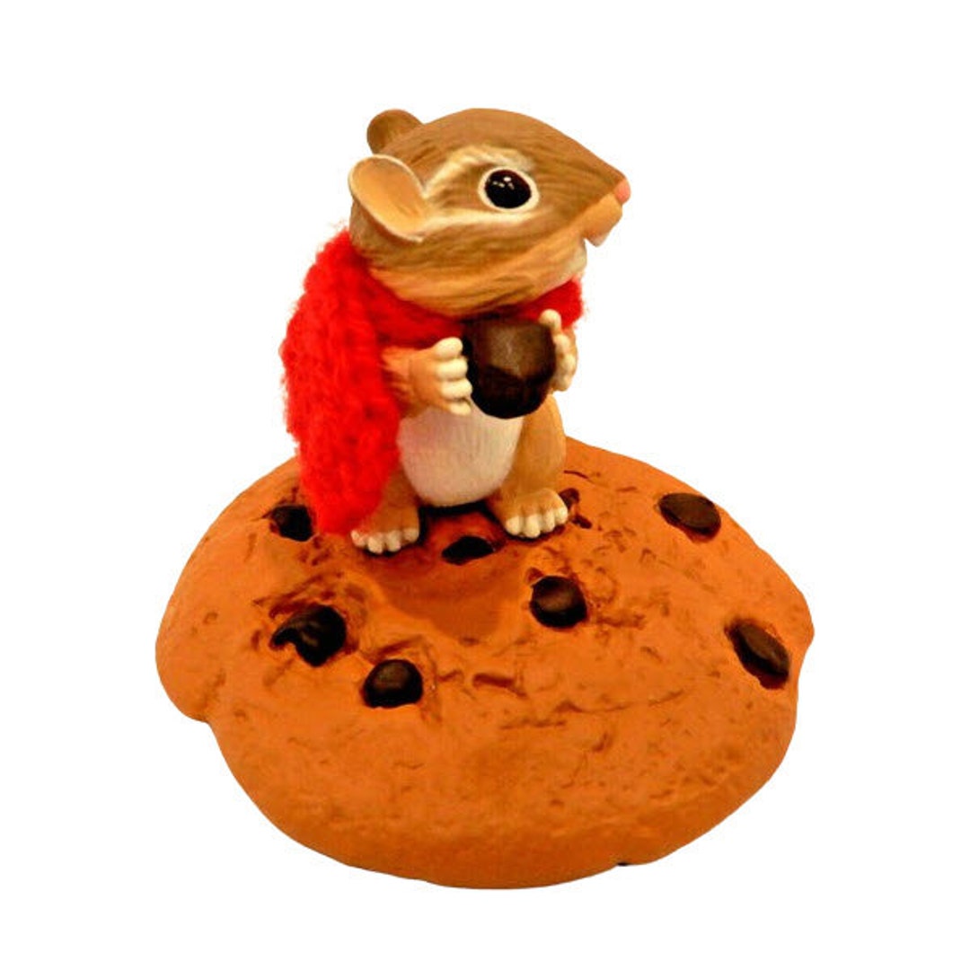 1987 Chocolate Chipmunk (animal) Hallmark Keepsake Christmas Tree ...