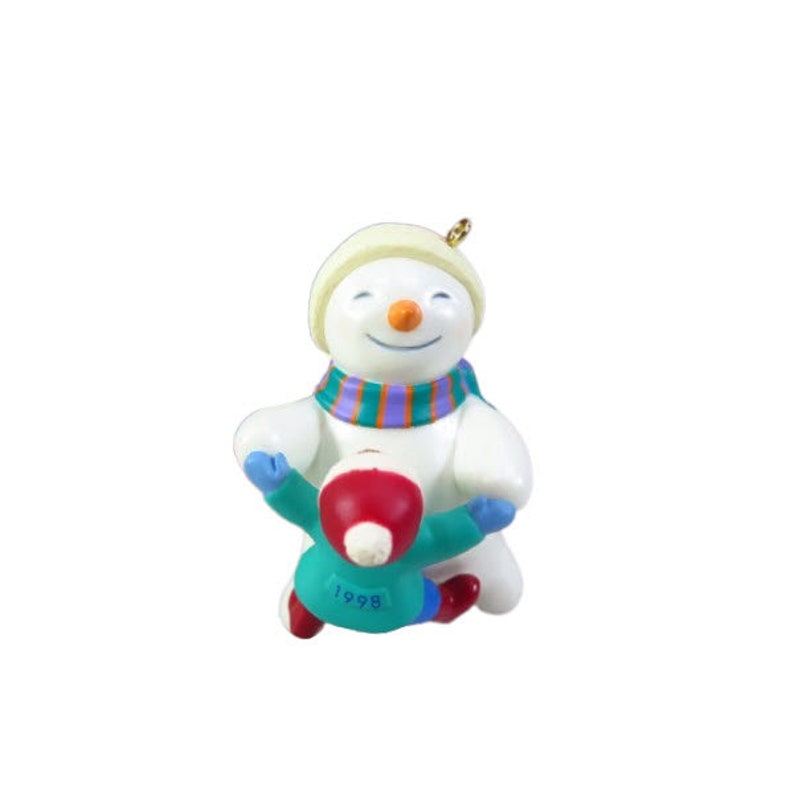 1998 Fancy Footwork (snowmen) Hallmark Keepsake Christmas Tree Ornament ...