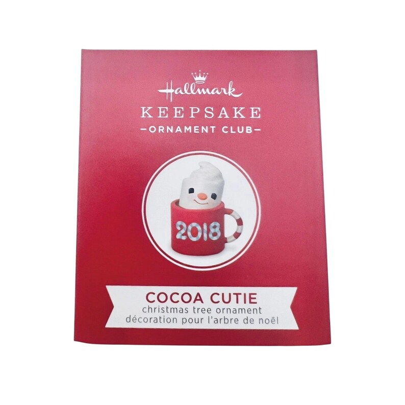 Cocoa Cutie (snowmen) Hallmark Keepsake Christmas Tree Ornament ...