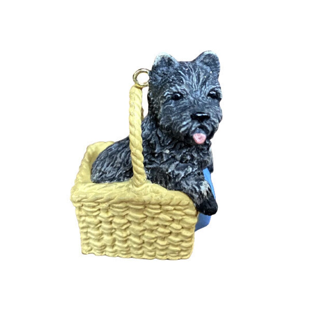 2001 Miniature Toto (the Wizard of Oz) Hallmark Keepsake Christmas Tree ...