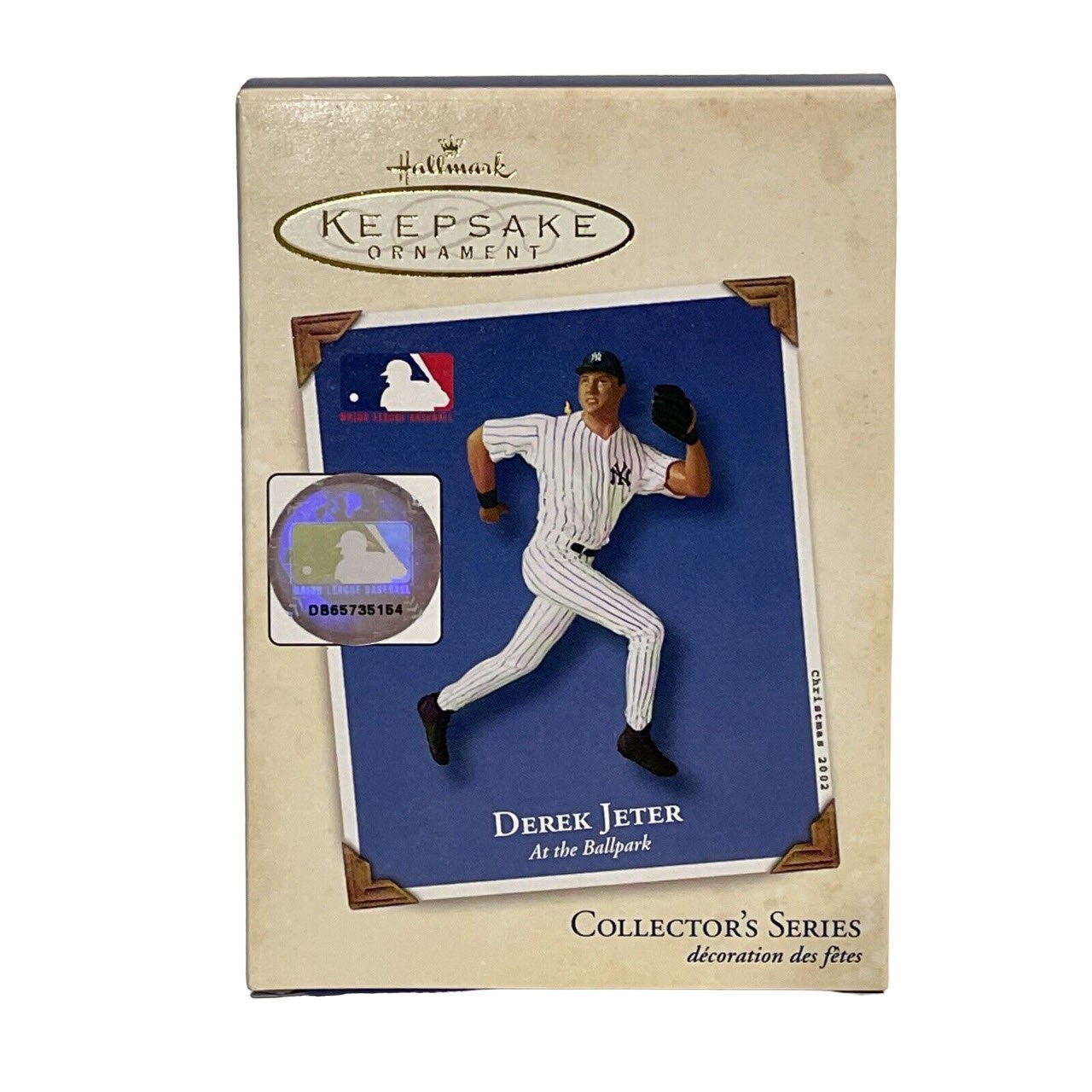 2002 Derek Jeter at the Ballpark Hallmark Keepsake Christmas Tree ...