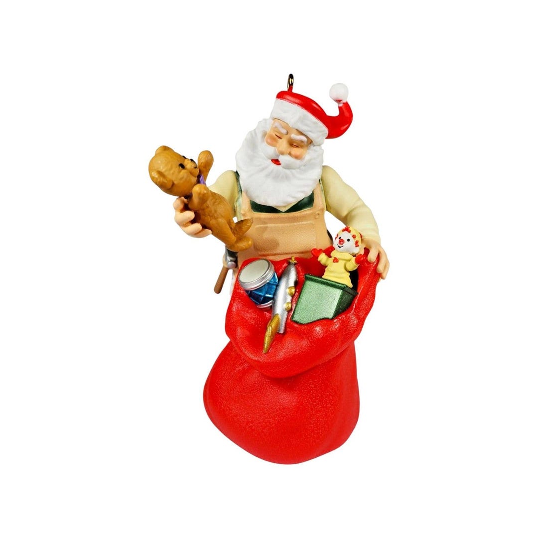 Toymaker Santa (toymaker Santa) Hallmark Keepsake Christmas Tree ...