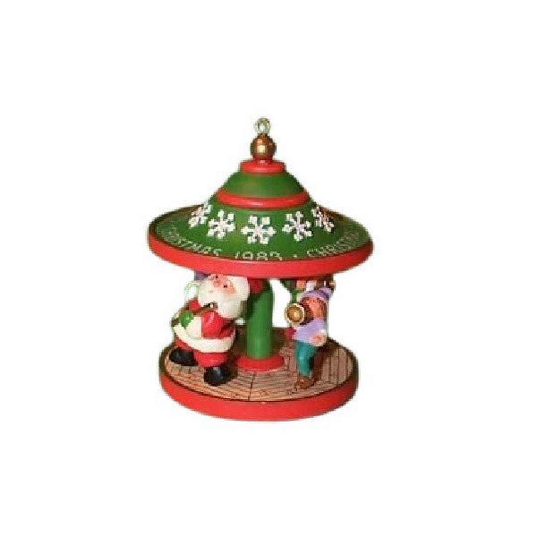 1983 Santa and Friends Carousel (carousel Ride) Hallmark Keepsake ...