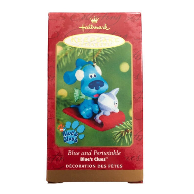 2001 Blue and Periwinkle (blue's Clues) Hallmark Keepsake Christmas ...