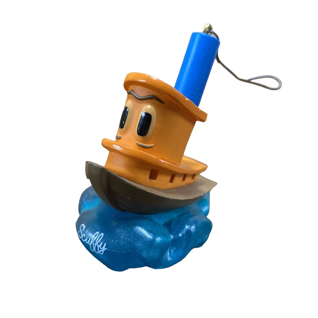 2000 Scuffy the Tugboat (with Little Little Golden Book) Hallmark ...