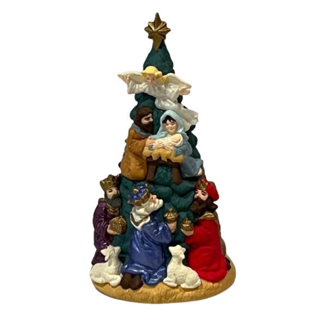 1997 Nativity Tree nativity Hallmark Keepsake Christmas Tree Ornament ...