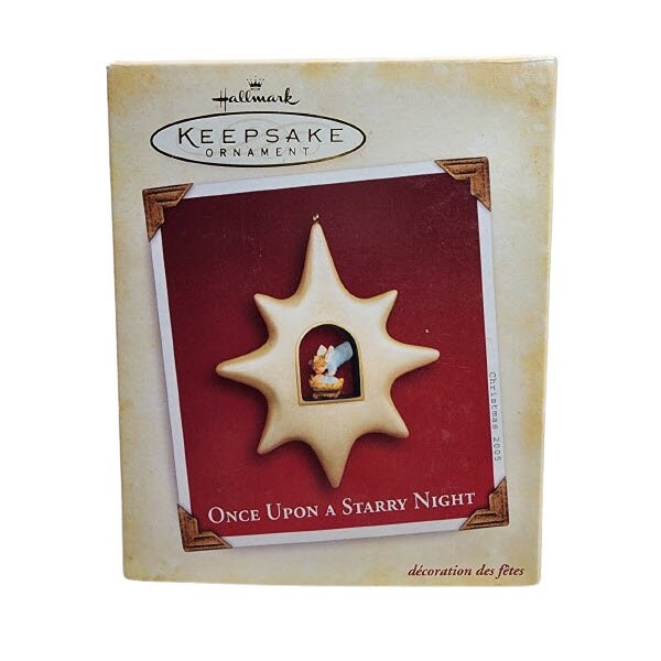 2005 Once Upon a Starry Night (star) Hallmark Keepsake Christmas Tree ...