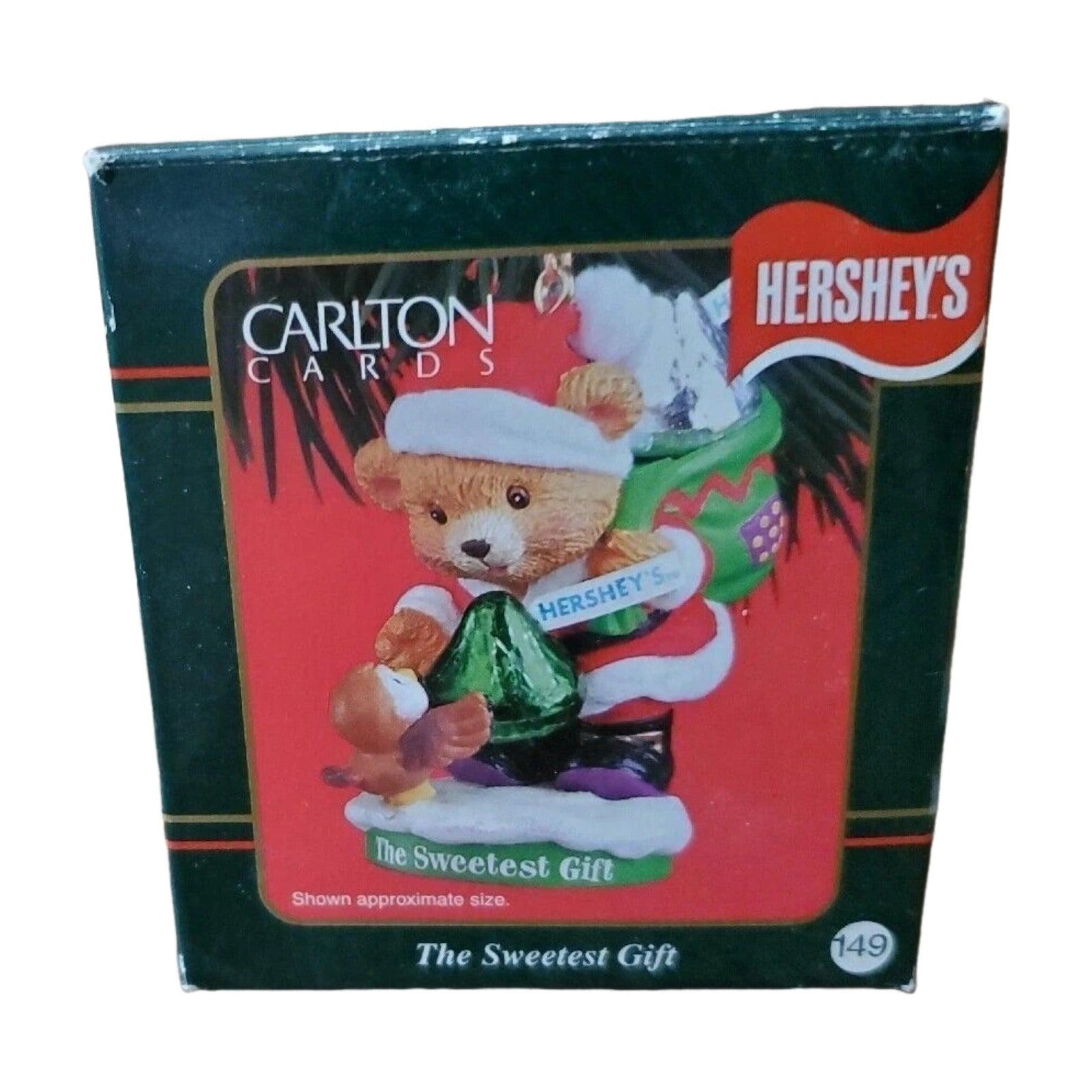 2000 the Sweetest Gift – Teddy Bear (hershey's) VINTAGE Carlton Cards ...